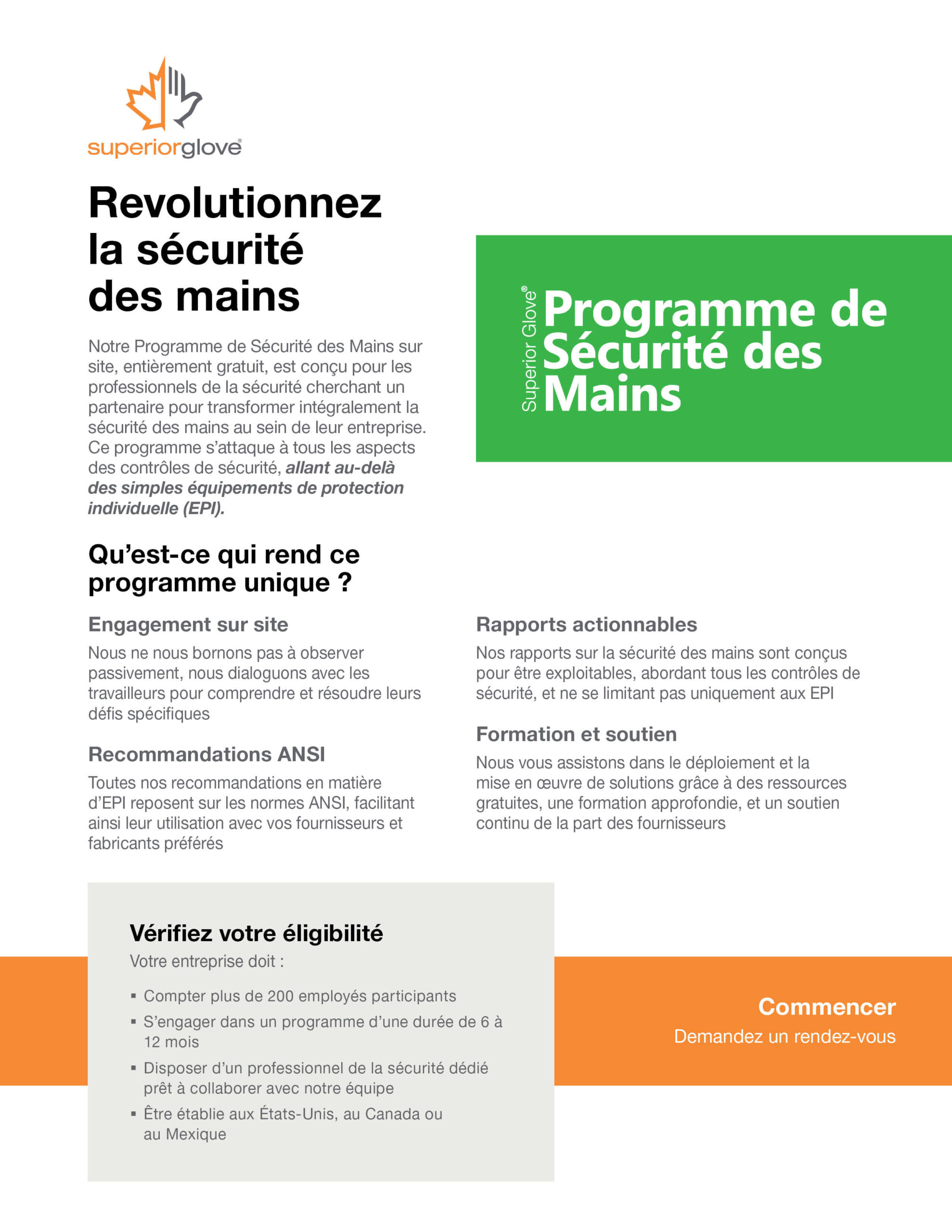 Hand Safety Program Overview FR - Superior Glove